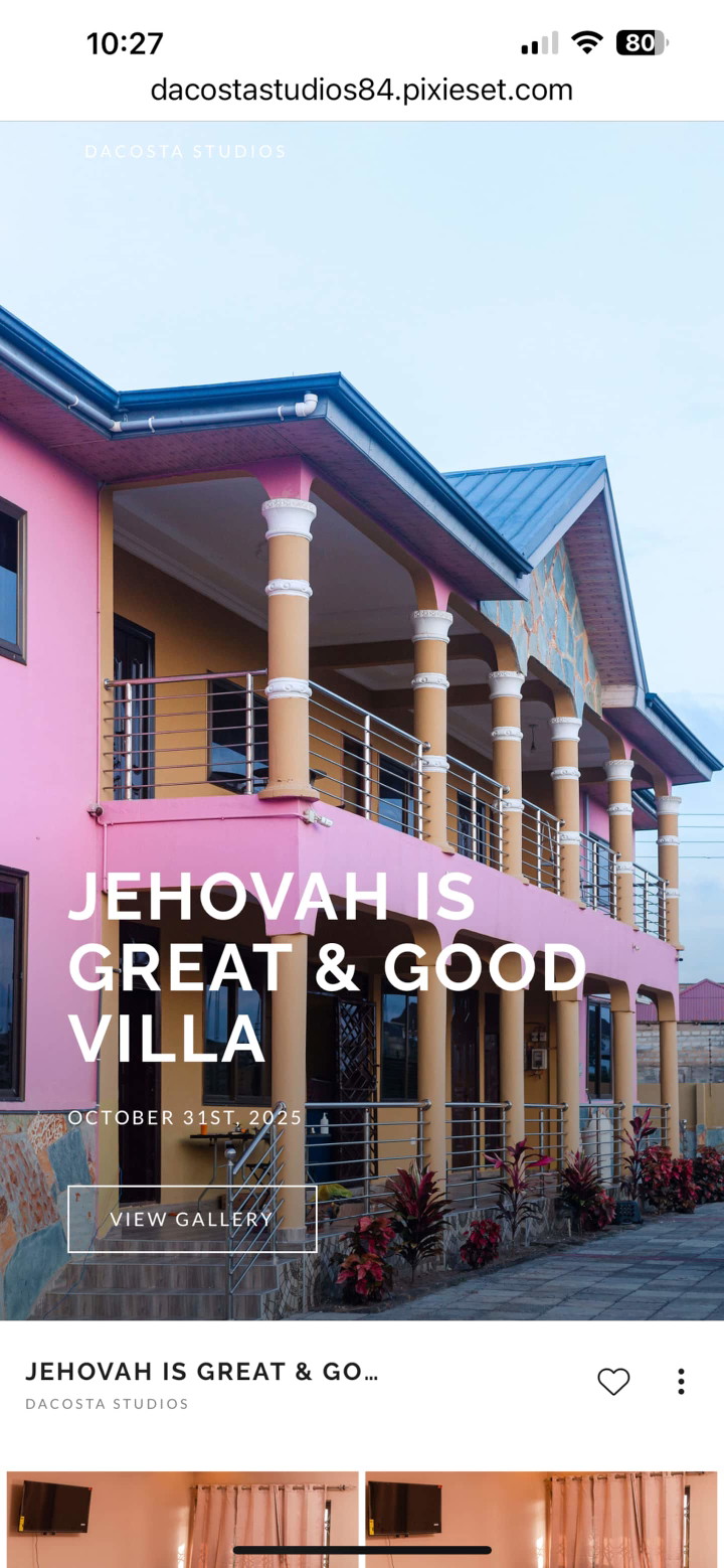 Jehovah Is Great&good Villa Apt#2(starlink& Solar) - Ghana