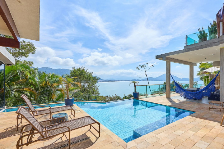Casa Vista Mar Piscina Sauna | Ubatuba - Ubatuba