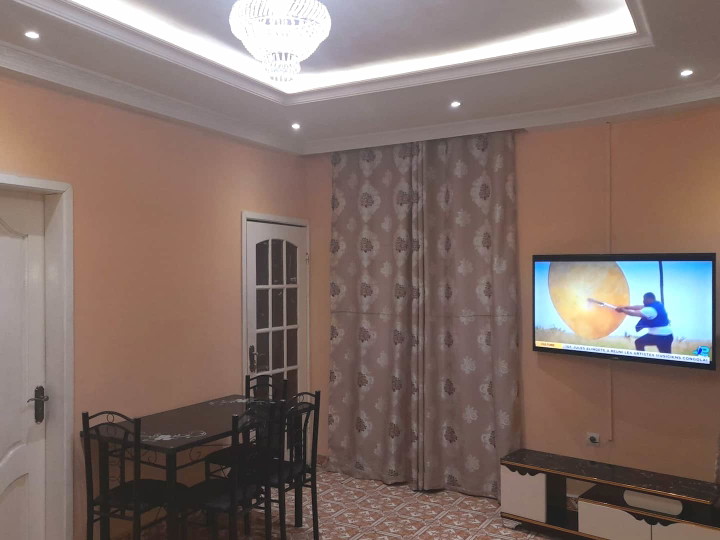 Furnished Apartment 2 Bedrooms, Living Room, Kitchen, Bathroom - Kinshasa