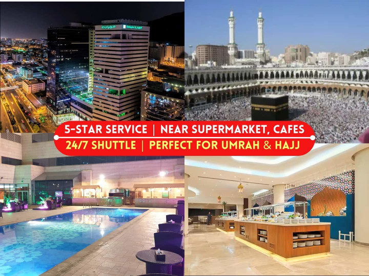 Holiday Inn Hotel, 5-star Luxury Room! - Mecca