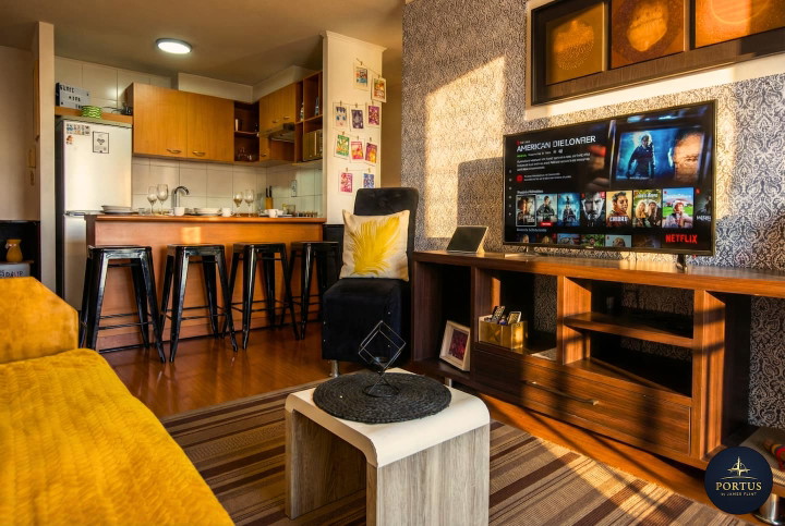 Apartamento Elegante Y Bien Ubicado En El Corazón De La Ciudad. - Santiago, Chile