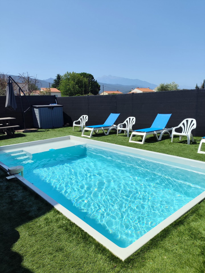 Villa 8/10 Personnes Avec Piscine - Ille-sur-Têt