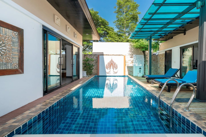 D103 Two-bedroom Holiday Villa | Exclusive Private Pool | Free Cleaning & Luggage Storage & Baby Cot | Book Early & Get A Discount For Long-term Stays - Phuket