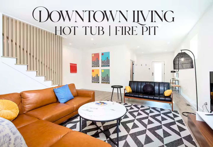 Hot Tub - Firepit - Garage - 5 Min. To Downtown! - Indianapolis, IN