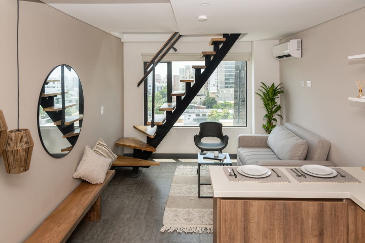 Loft Duplex Avec Piscine, Sauna Et Parking  Baq - Barranquilla
