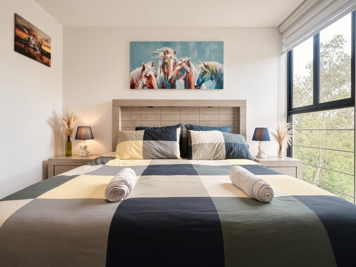 Historic Center: Elevator, Free Parking, King Bed - Puebla