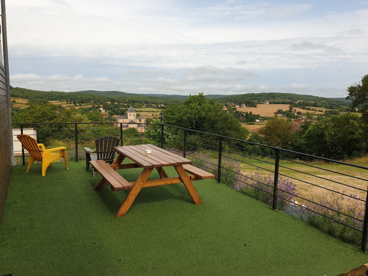 Villa Apartment With Magnificent Views - Saint-Cirq-Lapopie