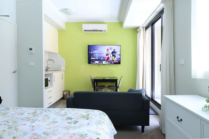 Modern Studio+balcony+car Park - Darling Harbour - Sydney