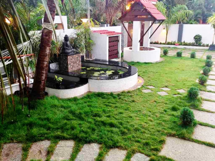 The Bella Vista: Private Pool, Lush Garden @Mahabs - Chennai