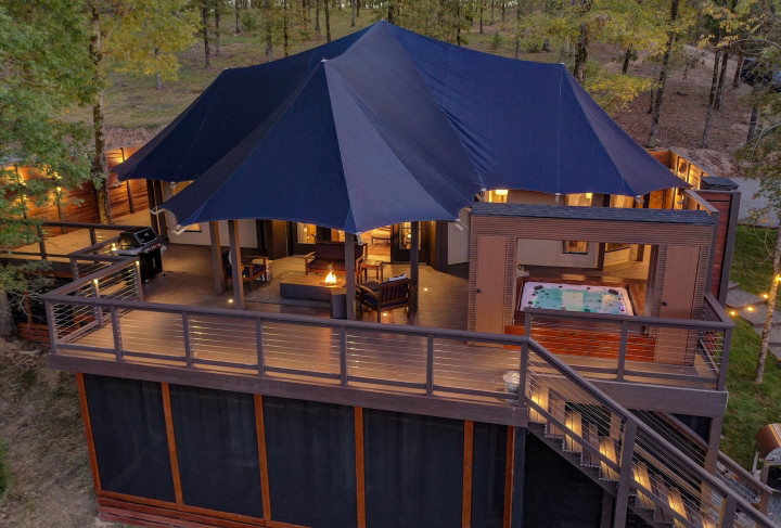 The Covey An African Tent Retreat Bluebird House - Arkansas