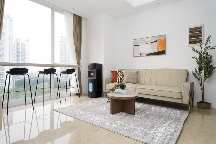 Modern 2br Kemayoran | Semi-private Lift & Bathtub - Jakarta
