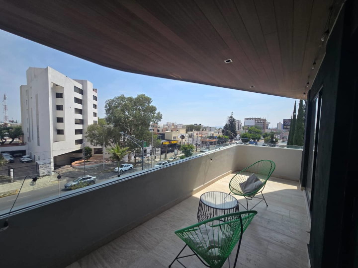 Departamento Nuevo Con Terraza Y A/c En Recamara. - San Luis Potosí