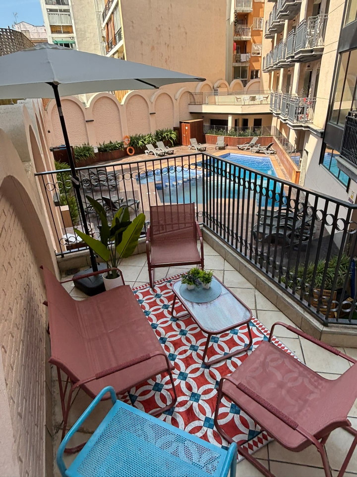 Casa Tita - Apartamento Con Gran Terraza Y Piscina - Lloret de Mar