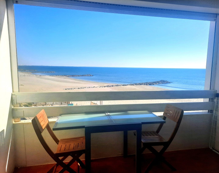 Carnon Plage Studio Cabine 1 Ligne Sur La Mer+pkg - Palavas-les-Flots