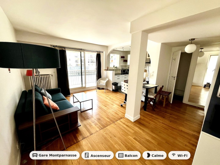 Appart Calme Ascenseur Montparnasse Alésia - Paris 16e Arrondissement