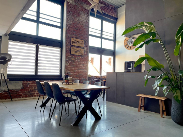 Grand Loft Familial Industriel Avec Rofftop - Tourcoing