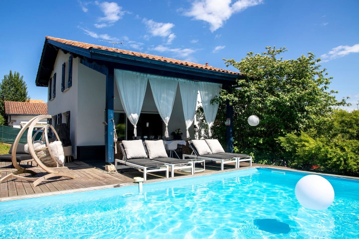 Villa Zabalean Piscine Chauffée 8 Pax Plages 5mn' - Urrugne