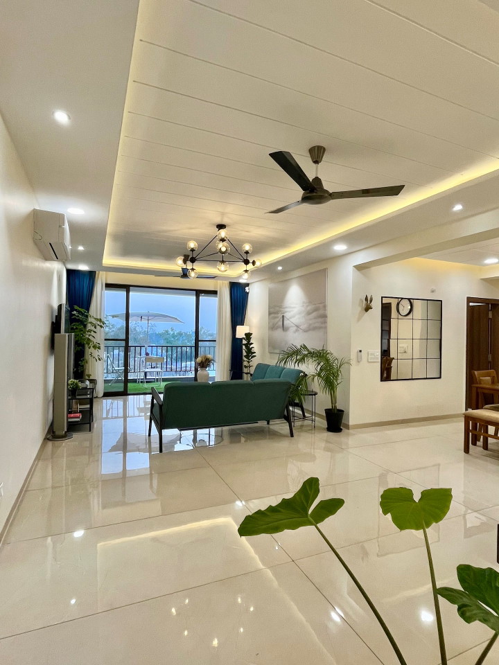 Modern 3bhk Stay Near Airport With Mountain Views - Bhopal
