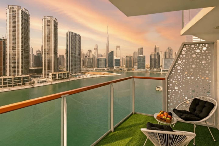 Gogoto5 Panoramic 2br Waterfront Burj Khalifa View - Dubai
