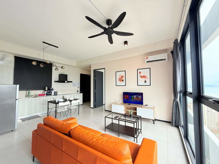 3br Urban Seaview Rooftop High Floor 38 Georgetown - George Town