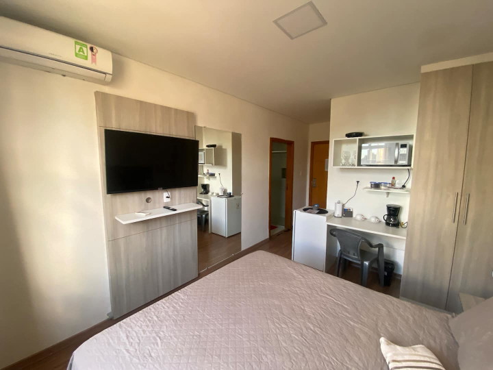 Flats Of Júnia #6 Resid. Paris With Air Conditioning, Tv, Garage - Lagoa Santa