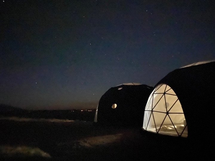 Crestdomes: Moonlight Milky Way - Colorado