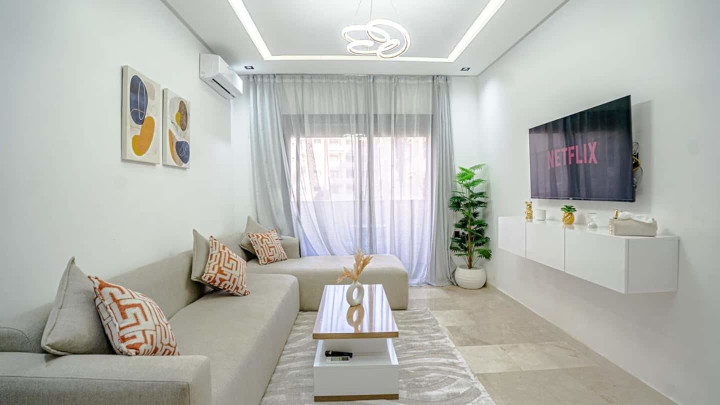 ÉLégant Studio Avec Balcon Vue Piscine Confortable - Morocco