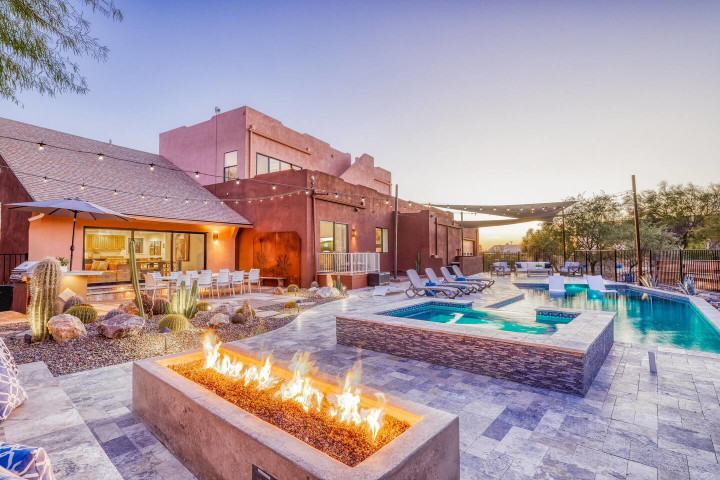 Luxury Estate With Heated Pool, Game Room & More! - Carefree, AZ