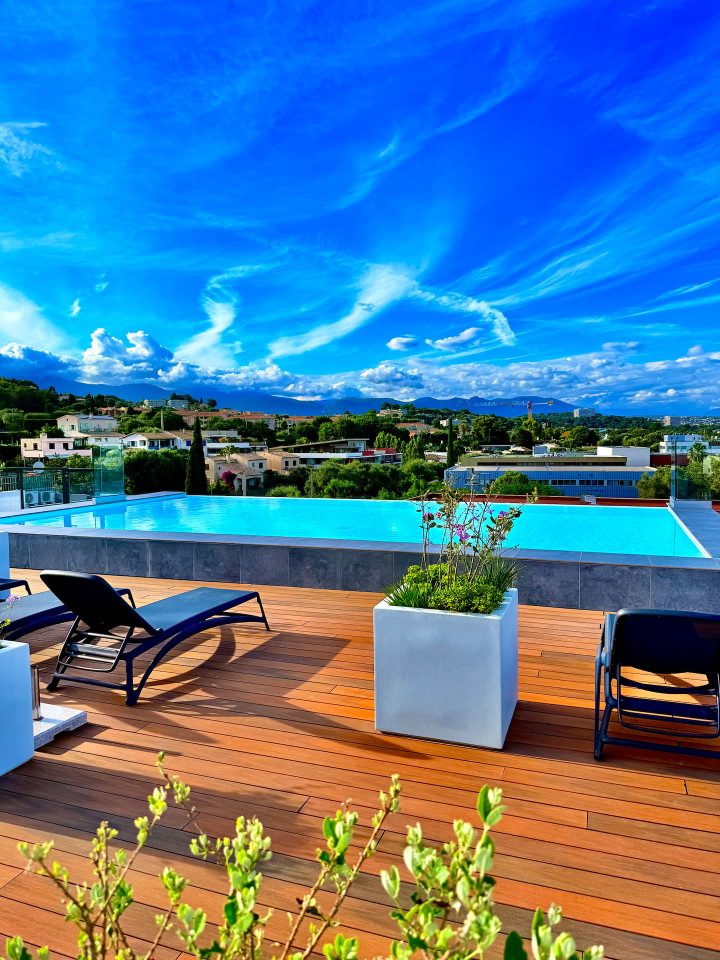 T3 Rooftop Parking, Sea, Pool, Beach Within Walking Distance, Air Conditioning - Villeneuve-Loubet