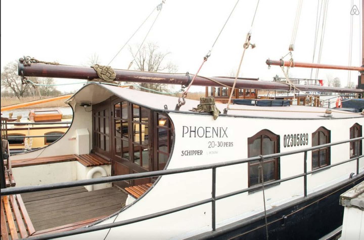 Nuevo: Vela 'Phoenix' Amsterdam, 7 Camarotes, 18 Camas - Ámsterdam
