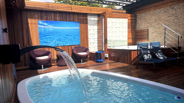 Maison De 4 Chambres | Piscine Intérieure Chauffée Et Spa - Curitiba