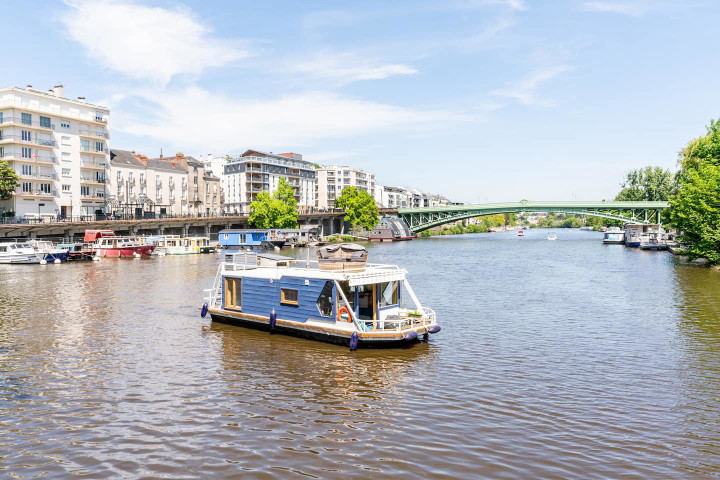 Péniche, Cocon Et Terrasse Sur L'eau - Nantes