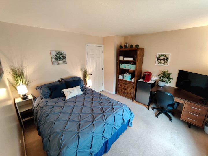 Quiet, Cozy Room, Fast Wi-fi & Workspace - Fishers, IN