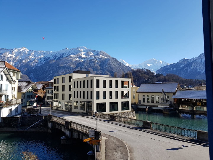 103 Double Room With Mountain & River View. - Interlaken