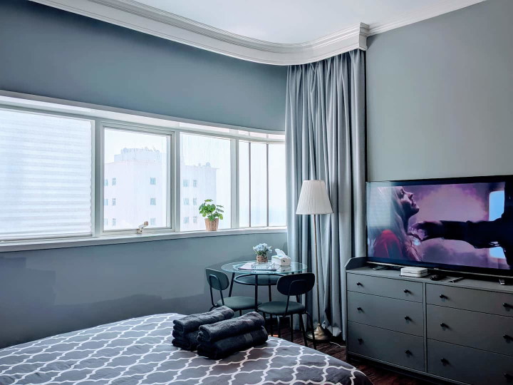 Ideal Economy Studio & Angle Seaview On Corniche - Ajman