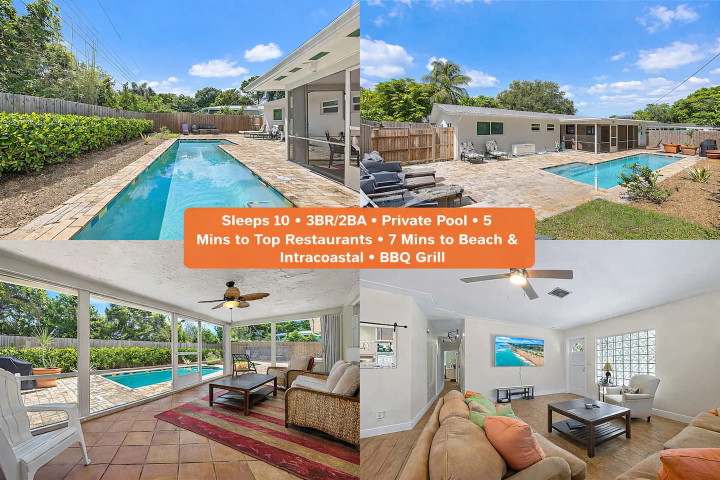 Jupiter Home  7 Mins To Beach  Private Pool - Jupiter, FL