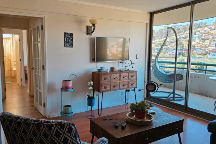 Family Apartment In Viña With Parking - Viña del Mar