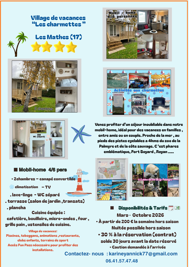 Les Charmettes Siblu Aux Mathes Charente Maritime - Les Mathes