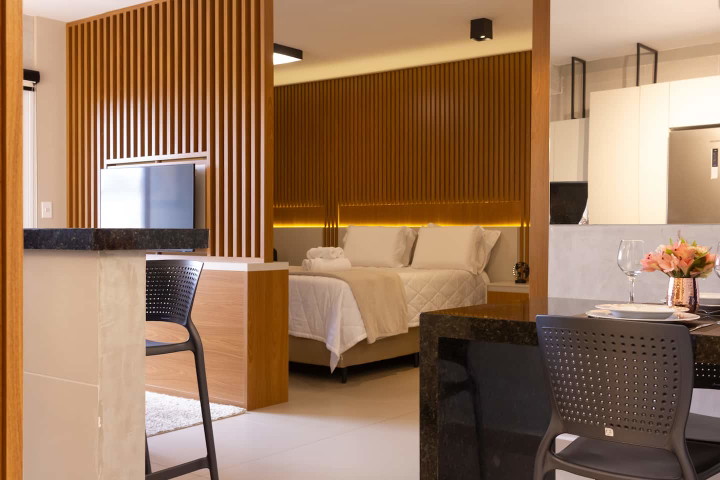 Modern Studio With Pool, Gym And Garage - Sorocaba