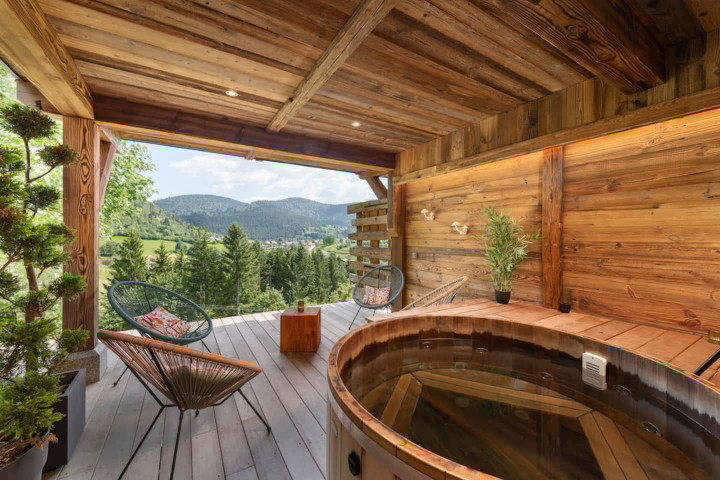 Chalet Le Cocoonid - Bain Nordique - Sauna - Vosges