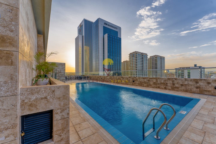 Luxe 7 St*r Condo W/ Rooftop Pool+gym In Westlands - Nairobi