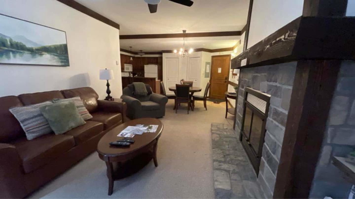 Best Ski In/out Condo, Fireplace, On The Mountain - Mont-Tremblant