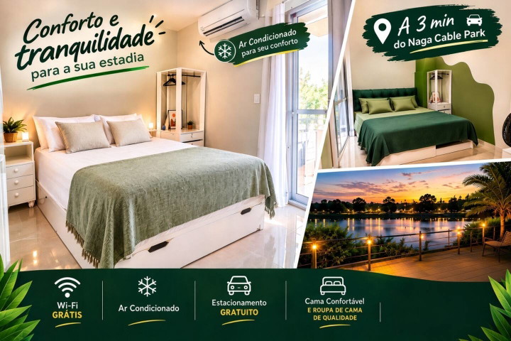 Casa Confortável Wifi, Ar Jaguariuna/holambra - Jaguariúna