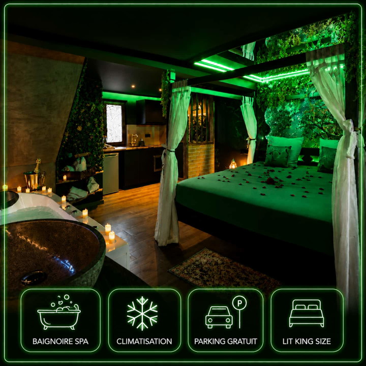La Forêt Enchantée - Love Room à Thème - Jacuzzi - Bischwiller