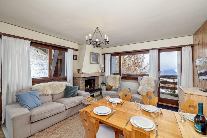 Mont-parrain C32 Central Apartment With Balcony - Verbier