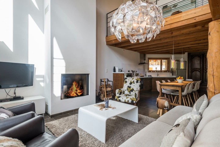 Chalet Lumineux Grand Jardin Superbe Vue  Montagne - Serre Chevalier