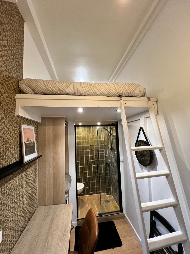 Studette Rénovée Avec Mezzanine, 15e - Paris