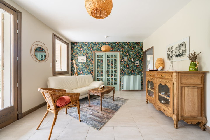 Appartement Avec Véranda Et Jardin Dans Villa. - Millau
