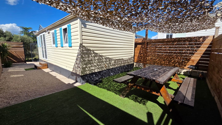 Le Cigalon · Bungalow Provençal, Clim, Plage 10 Mn - Châteauneuf-les-Martigues