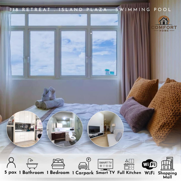 Island Plaza Seaview Family Suite L 5 Pax - Penang